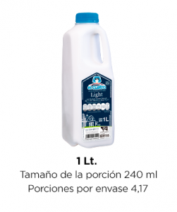 Leche Light | Granja el cuatro